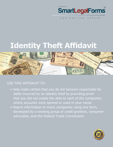 Identity Theft Affidavit – SmartLegalForms
