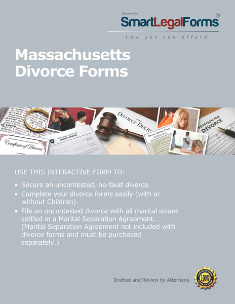 Massachusetts Divorce Forms – SmartLegalForms